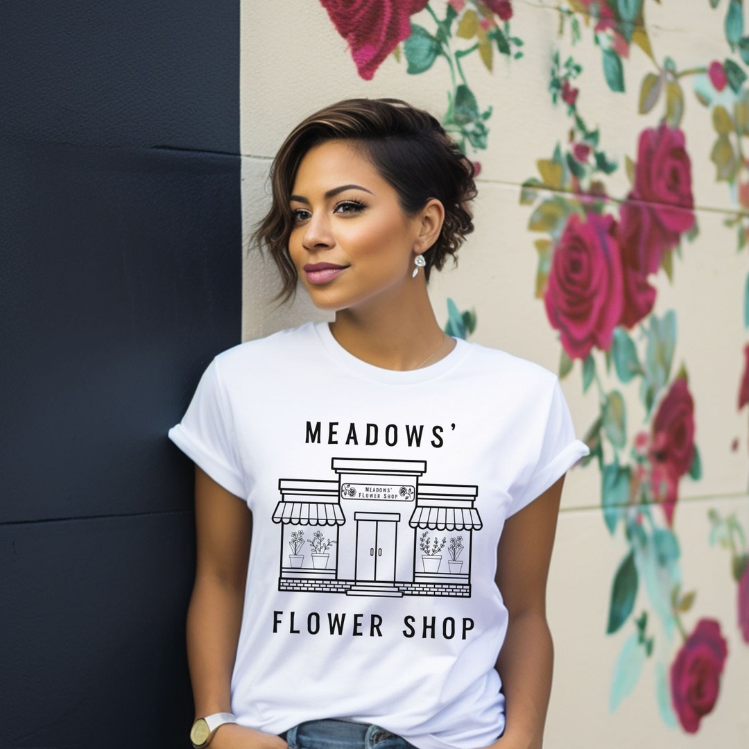Meadows Flower Shop, Zade Bookish Shirt Gift, Reading Gift, Haunting ...