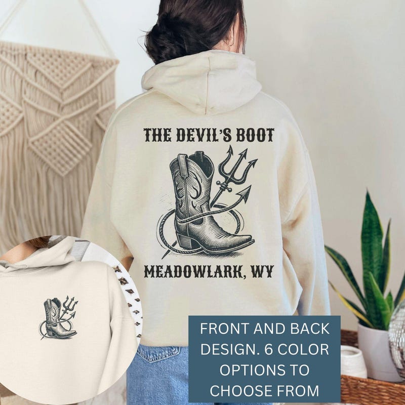Devil Boot - Etsy UK