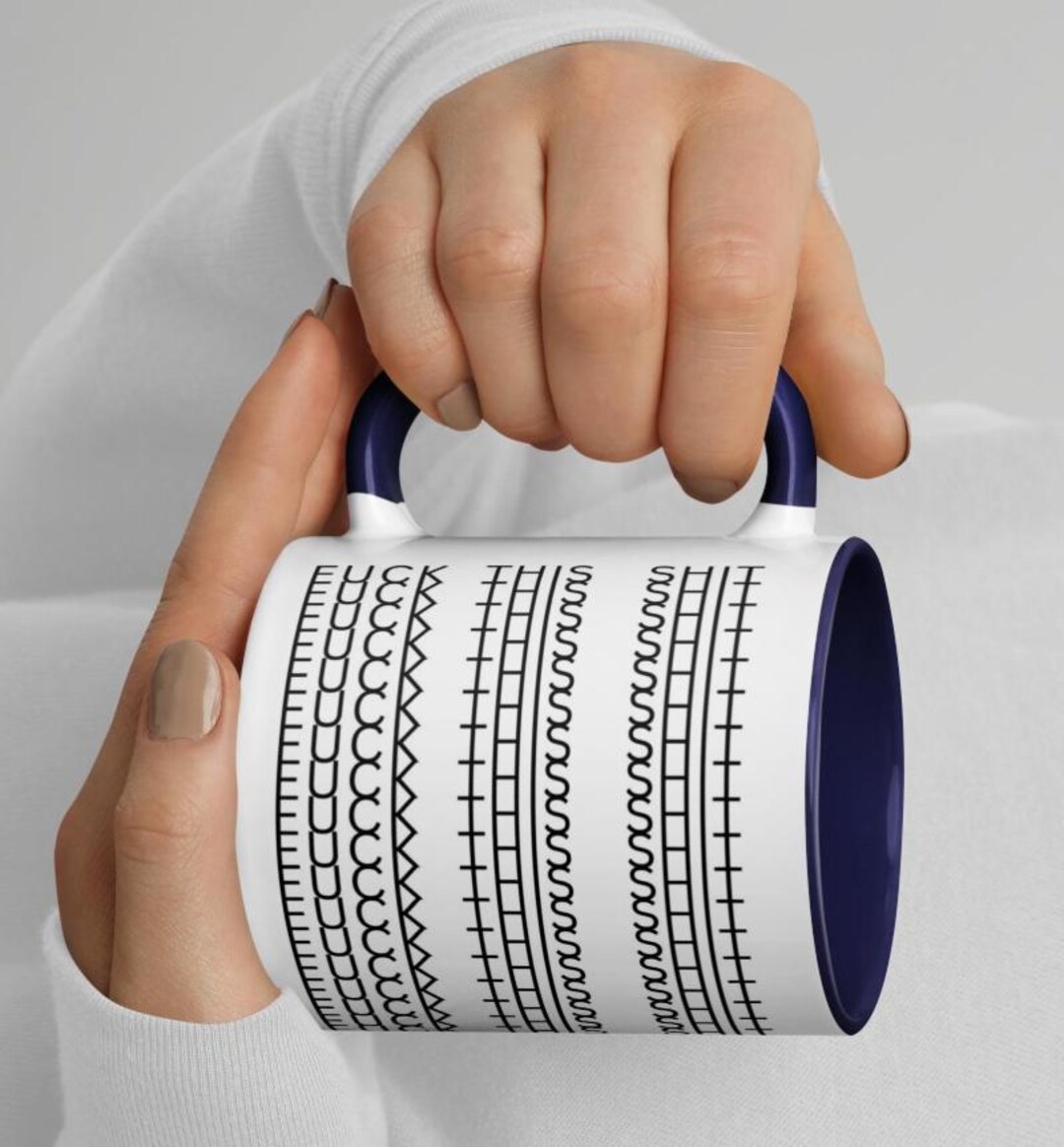 Funny Swear Mug HIDDEN MSSAGE in Style Swear Mug With Color Inside ...