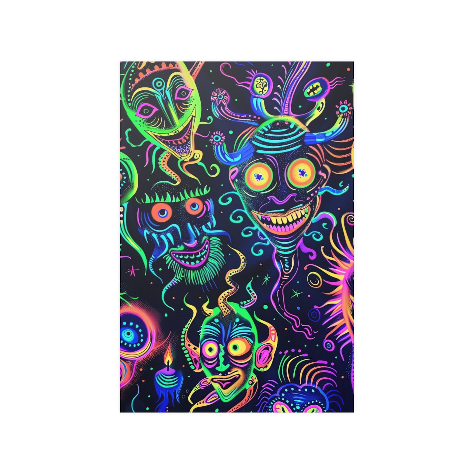 Trippy Posters, Satin Posters - Etsy
