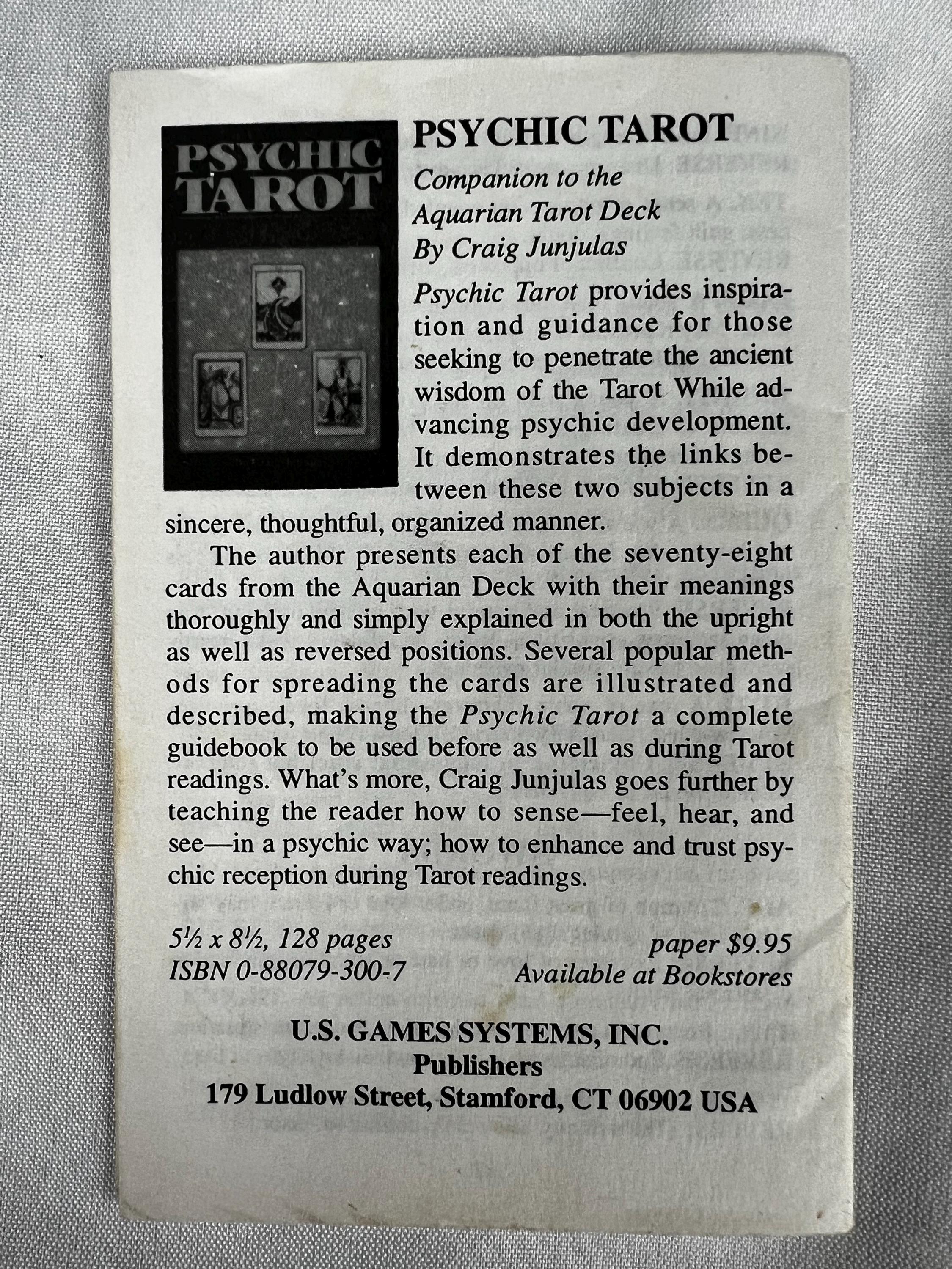 Aquarian Tarot Deck – Belgium Printing – 1970 Artwork, 1993 Edition ...