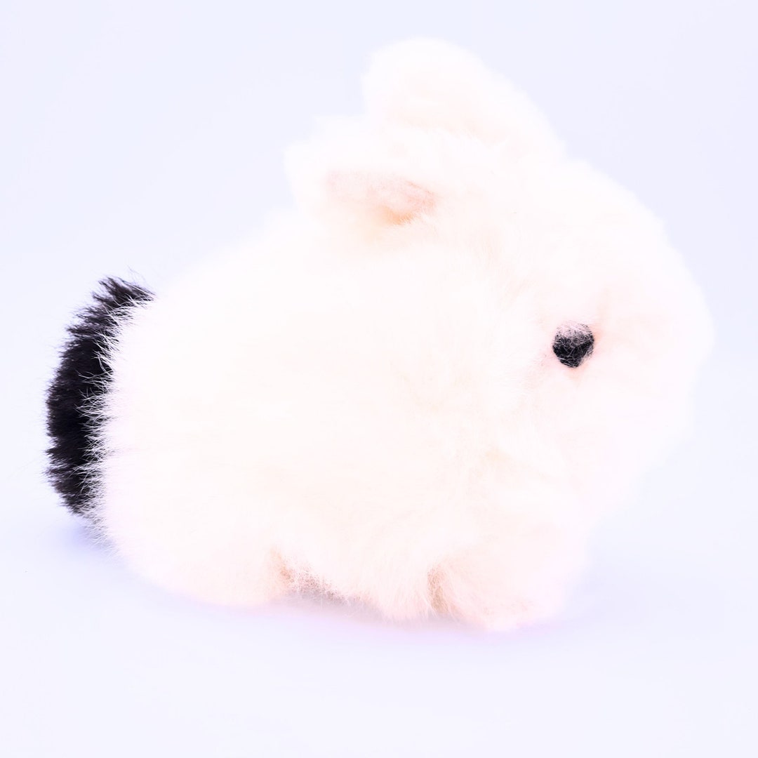 Little Rabbit Alpaca Fur Toy - Etsy