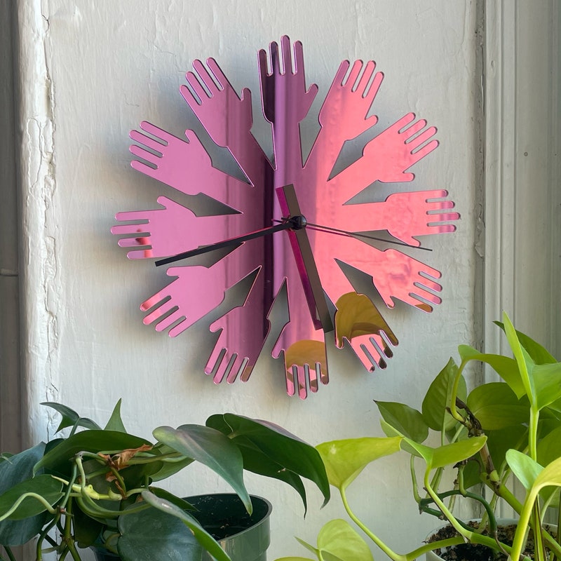 Acrylic Clock - Etsy