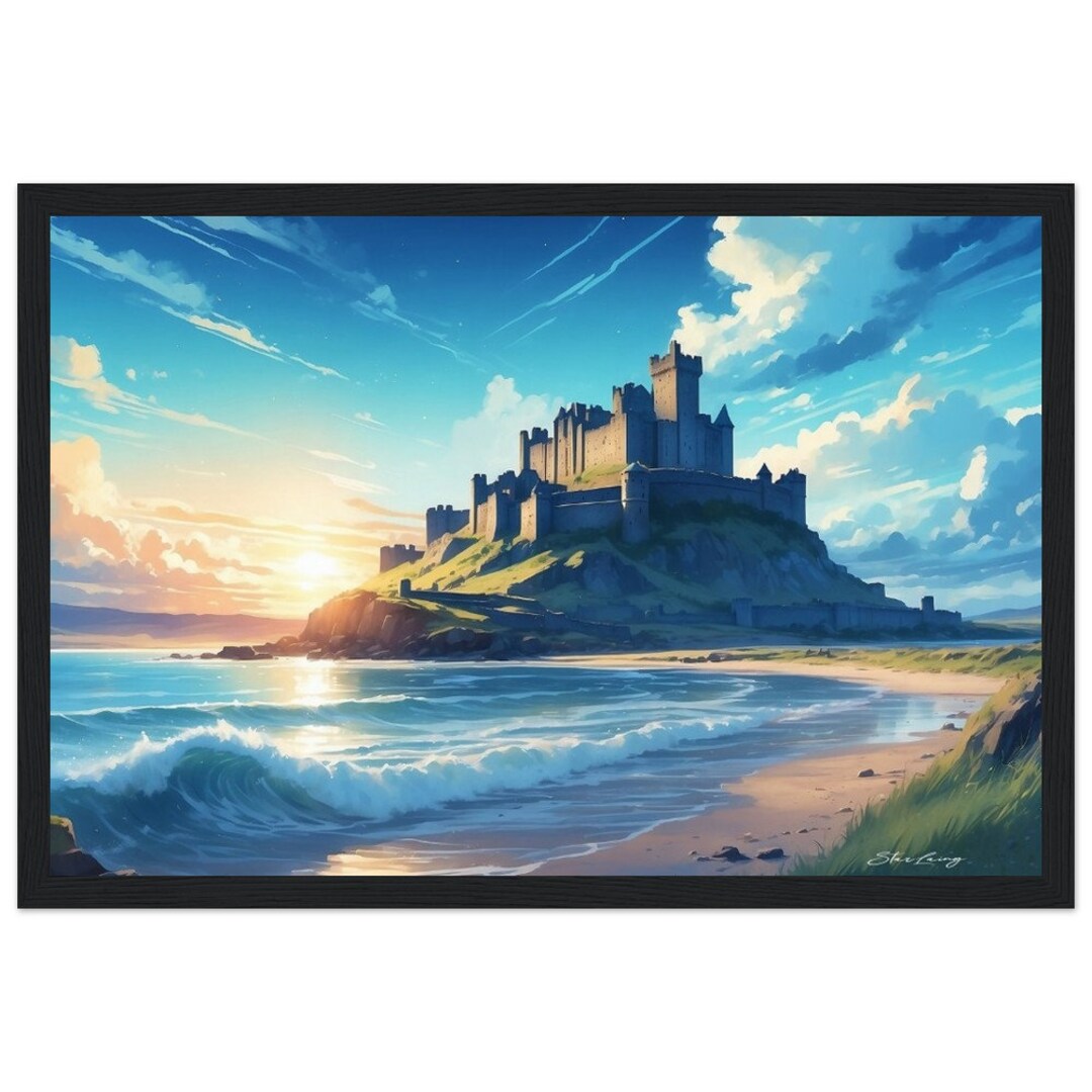 Mythical Impressions: Bamburgh by Starlaing - Etsy