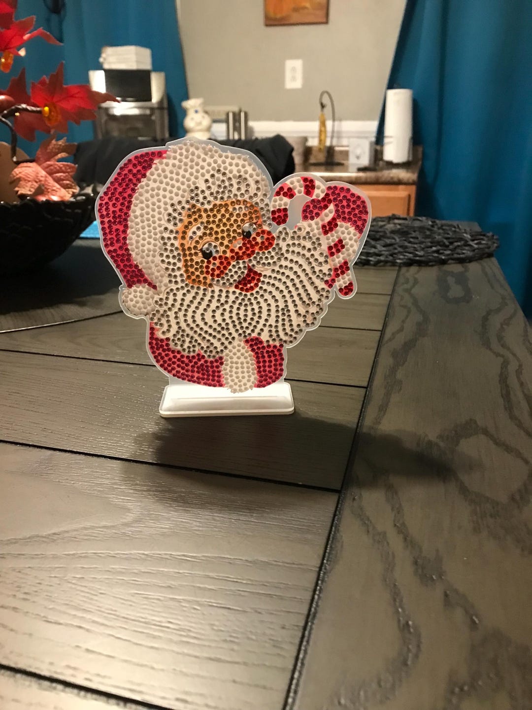 Santa Diamond Art - Etsy