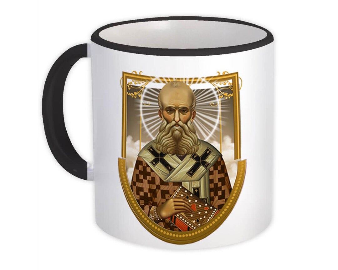 Saint Gregory Nazianzen Mug Gift Catholic Saints Religious Saint Holy ...