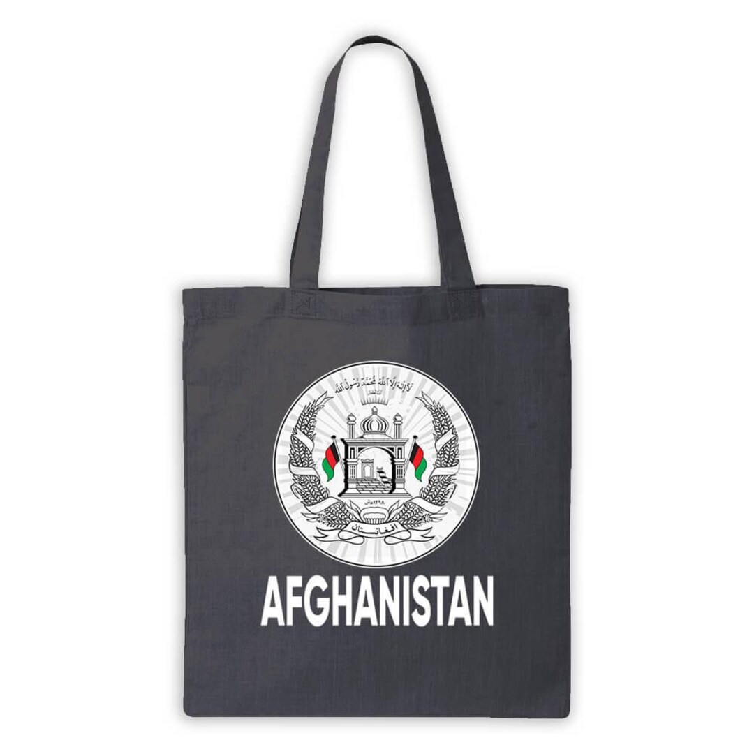 Afghanistan Flag Standard Tote Bag Gift Crest Afghan Symbol - Etsy
