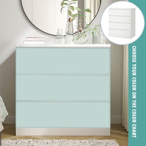 Custom Vinyl Front Wraps for IKEA® Malm Dresser Personalized Vinyl ...