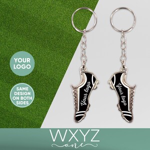 Personalized Metallic Football Boot Keychain, Custom Soccer Gift - Etsy