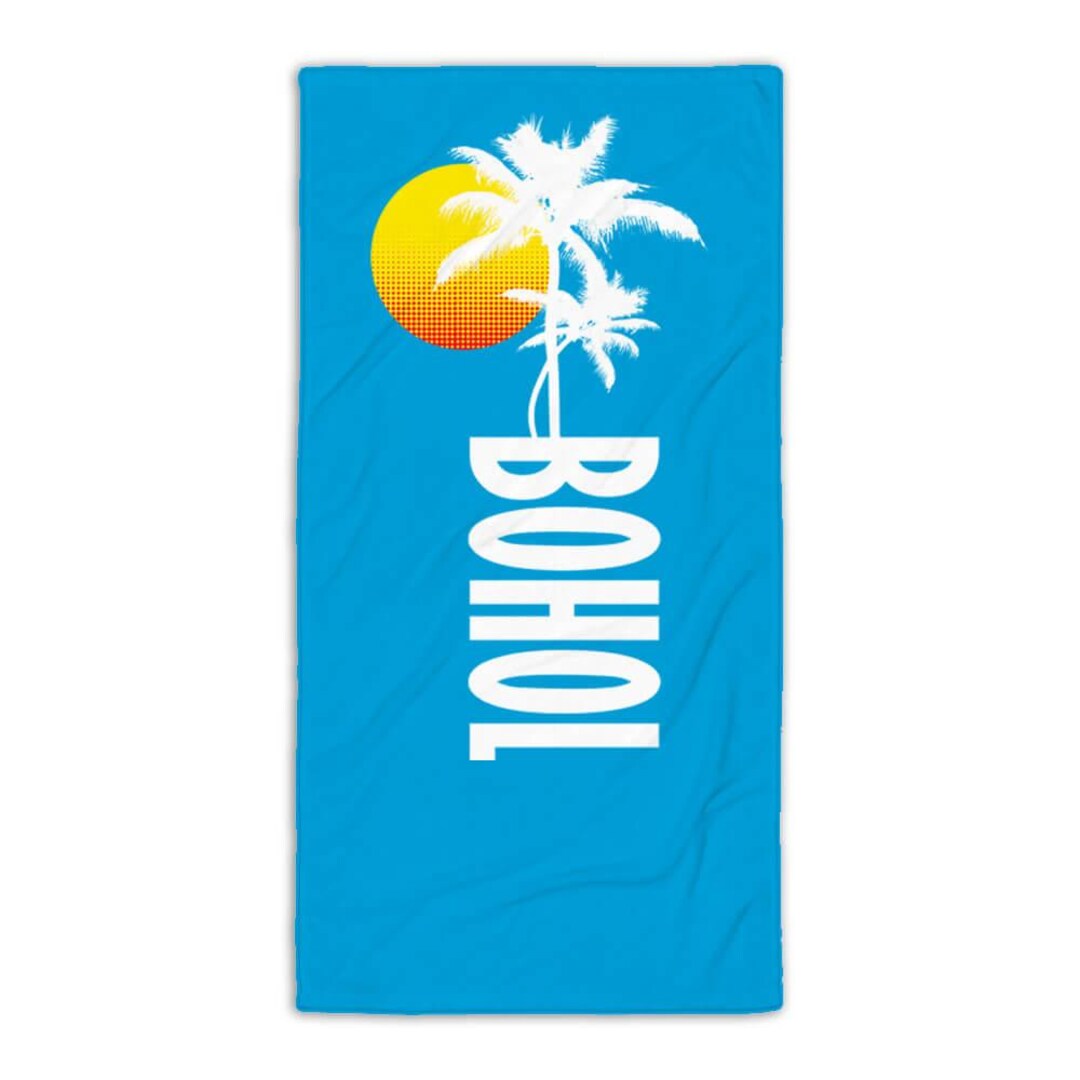 Bohol Beach Towel Gift Philippines Tropical Beach Travel Souvenir - Etsy