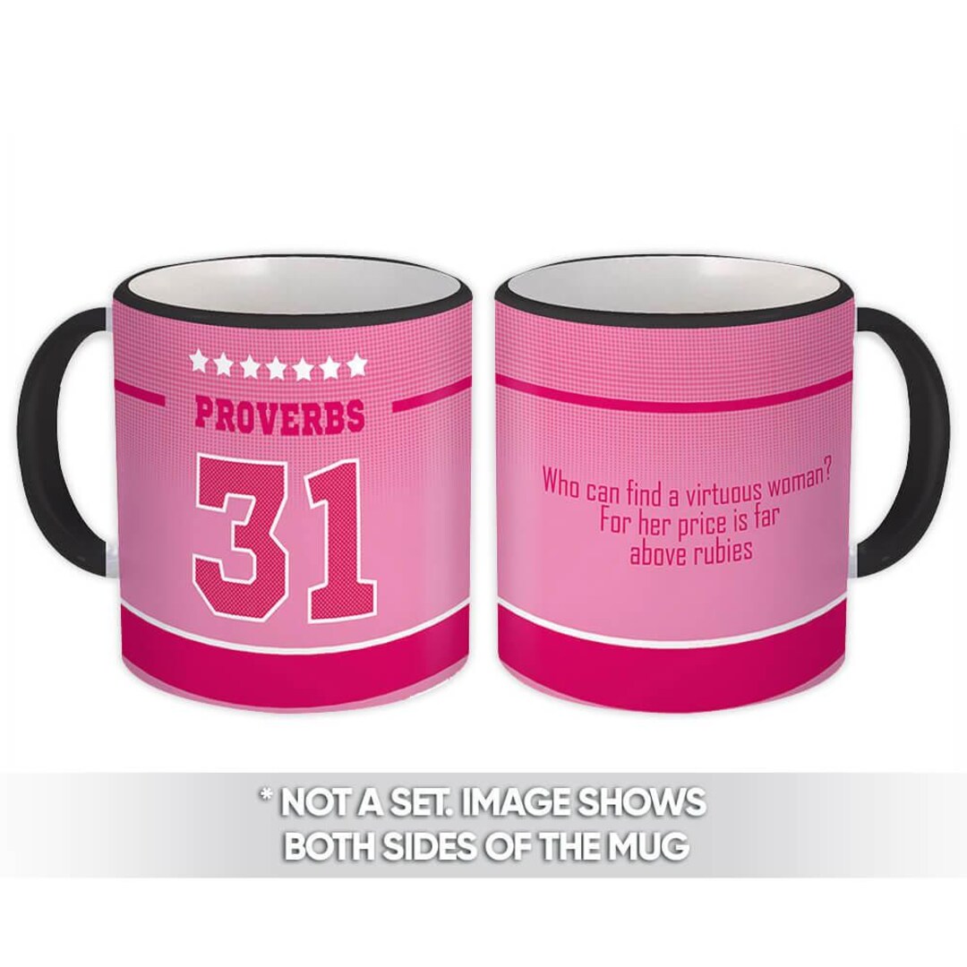 Proverbs 31 Mug Gift Christian Woman Catholic Jesus God Faith - Etsy