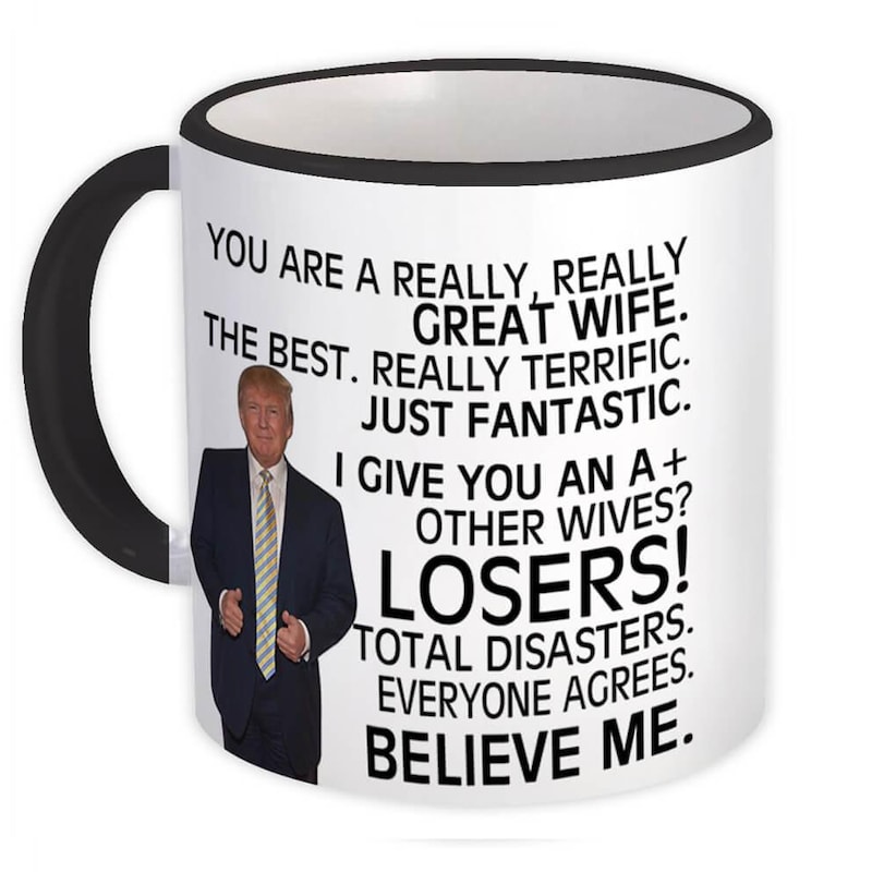 Mug Donald Trump Wife - Etsy UK