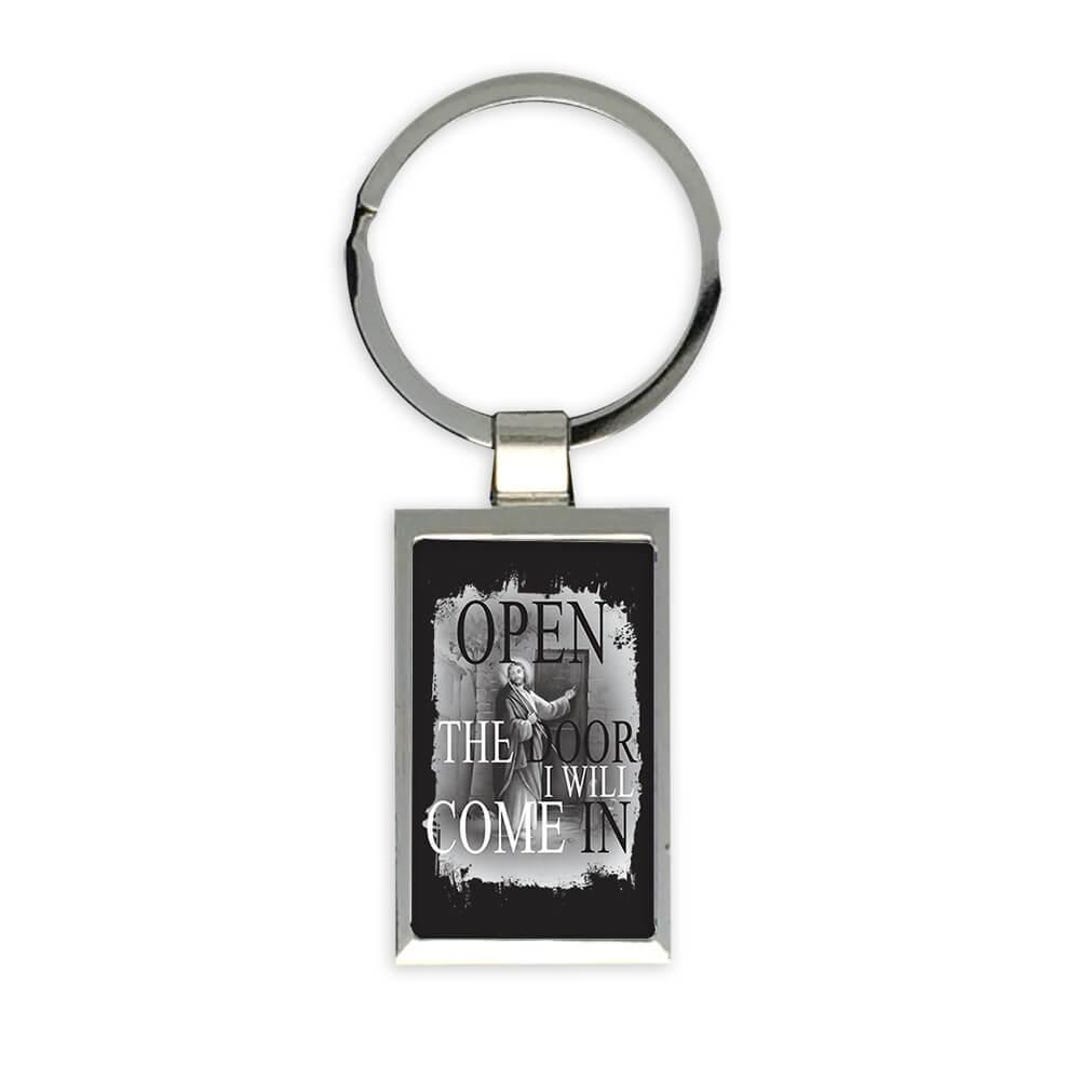 Revelation Jesus Christ Gift Rectangular Keychain Religious Room Decor ...