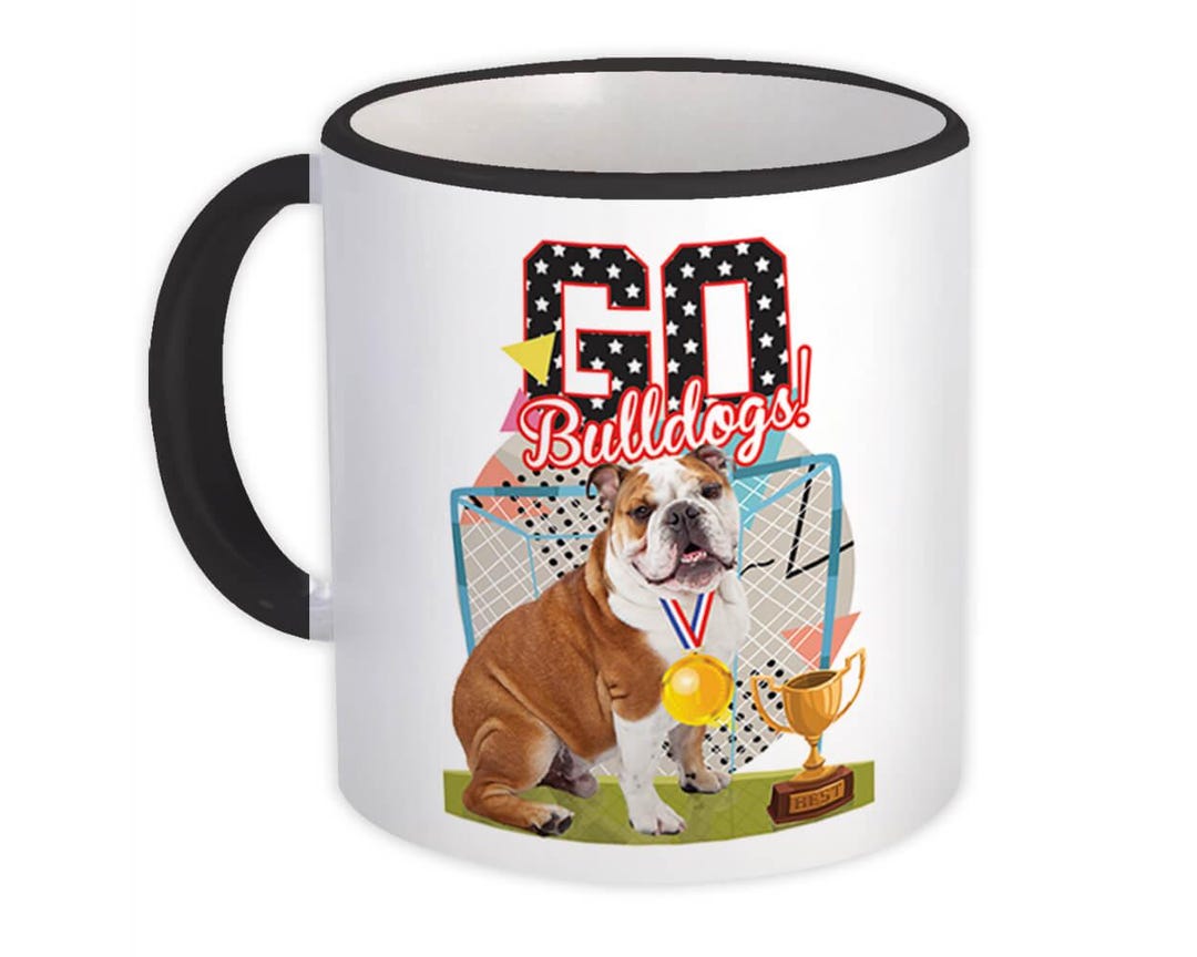 Bulldog Champion Mug Gift Pet Animal Dog Sports Medal Cute Funny ...