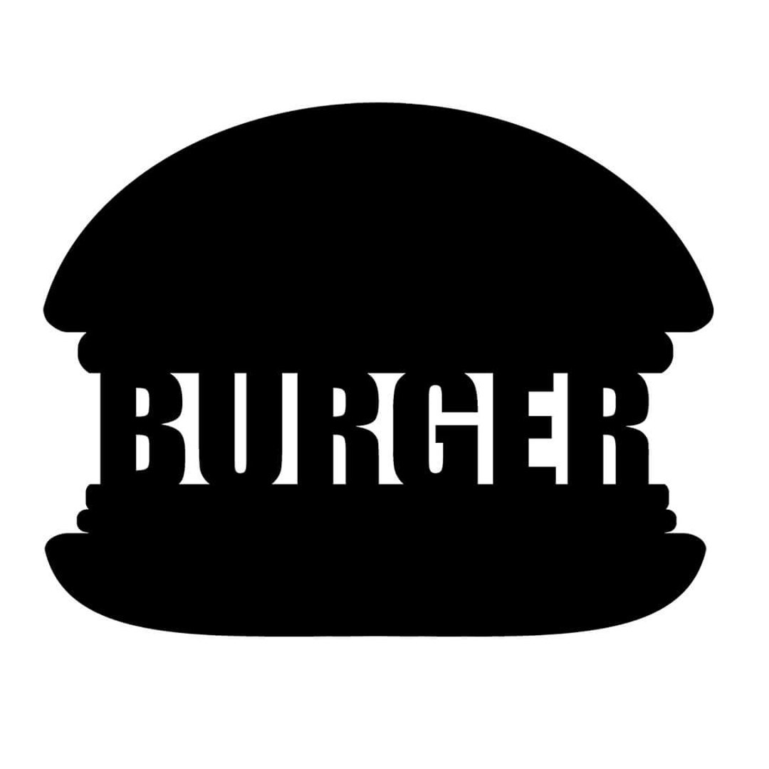 Fridge Chalkboard Burger Sticker Shape Refrigerator Labels Tags ...