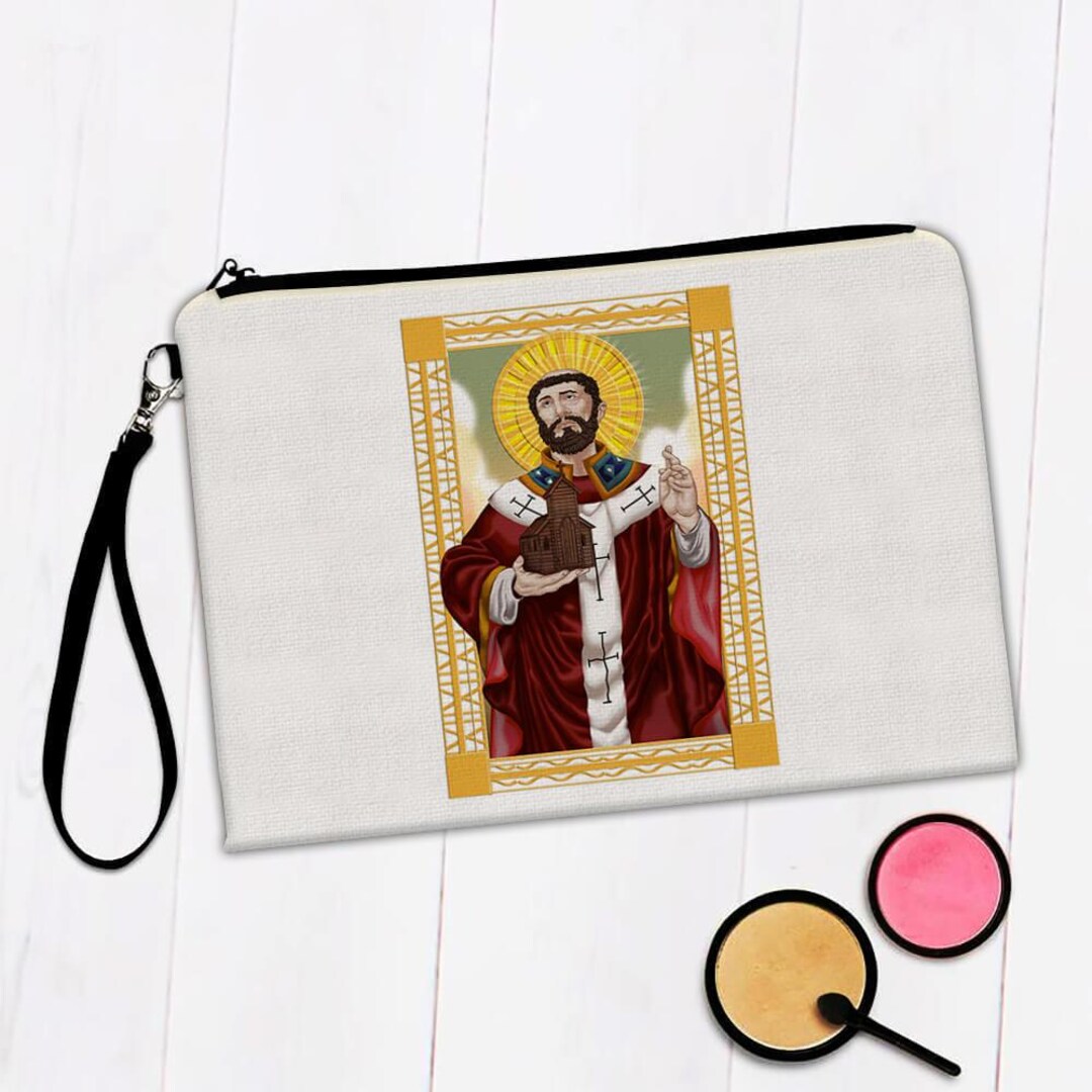 Saint Augustine of Canterbury Makeup Bag Gift English Church Apostle ...
