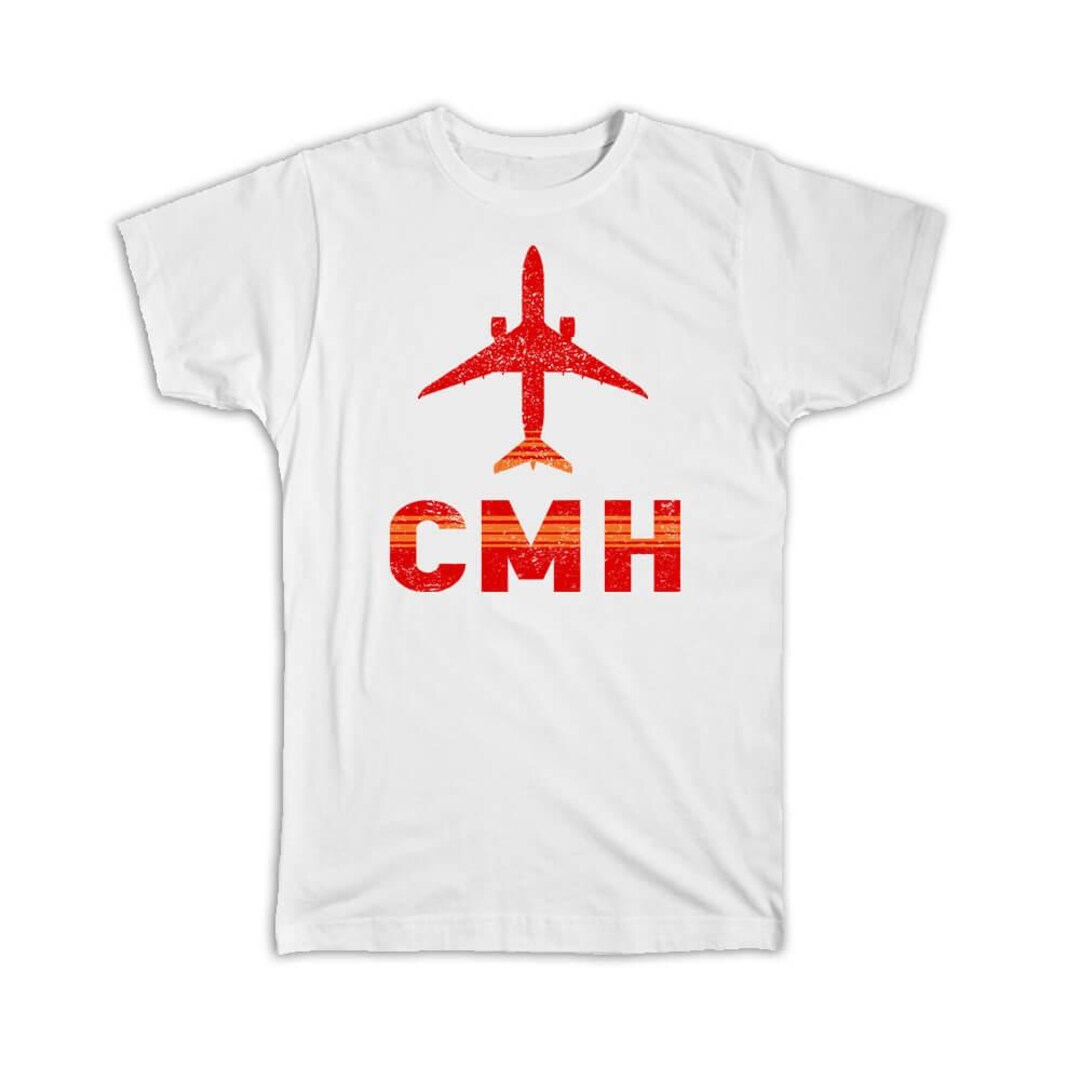 USA John Glenn Columbus Airport Ohio CMH T-shirt Gift Travel Airline ...