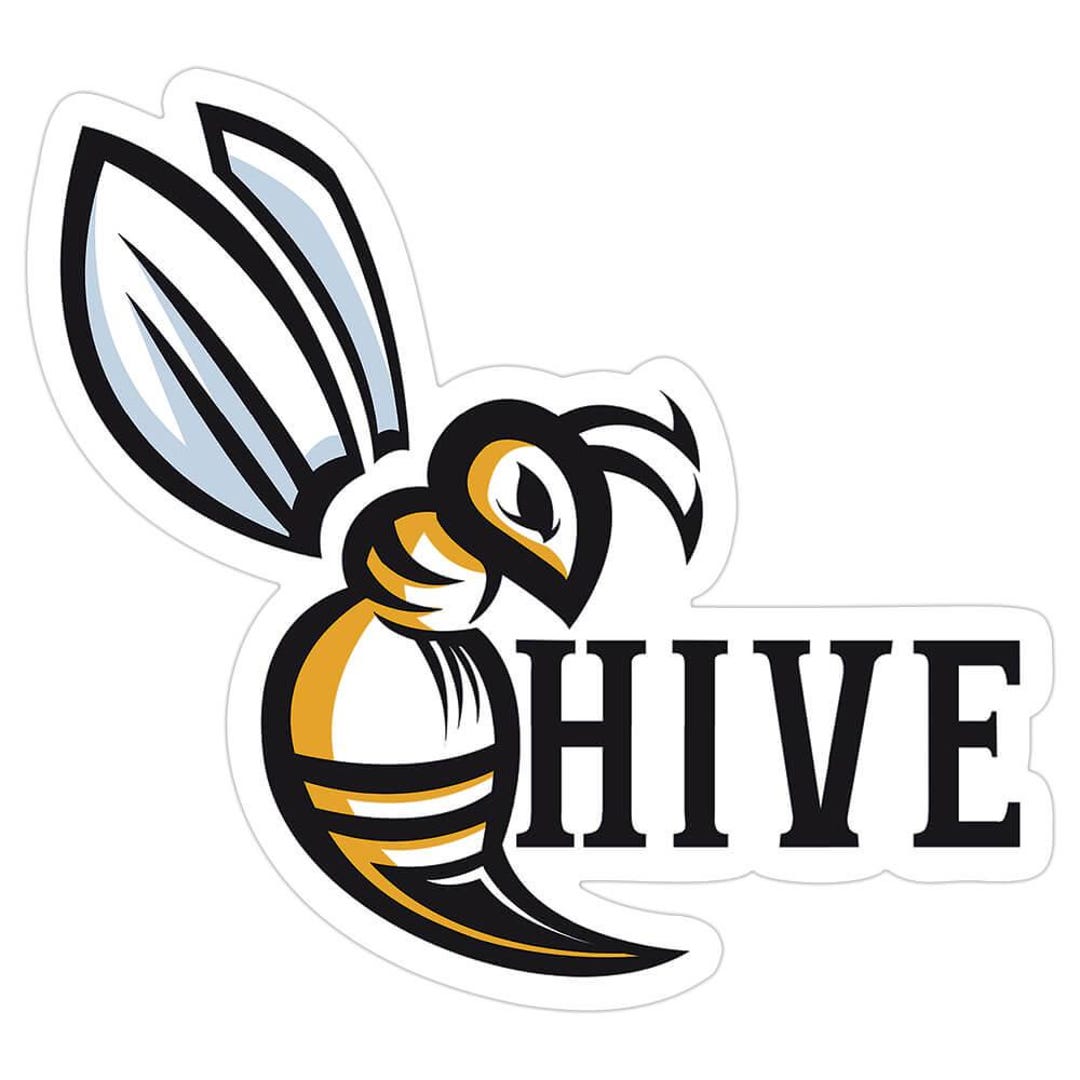 Bee Hive Sticker Gift Geek Computer Games Bumblebee Ecology Beekeeper ...