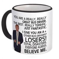 Small Coffee Cup, Personalized School Bus Drivers Appreciation Gift ...