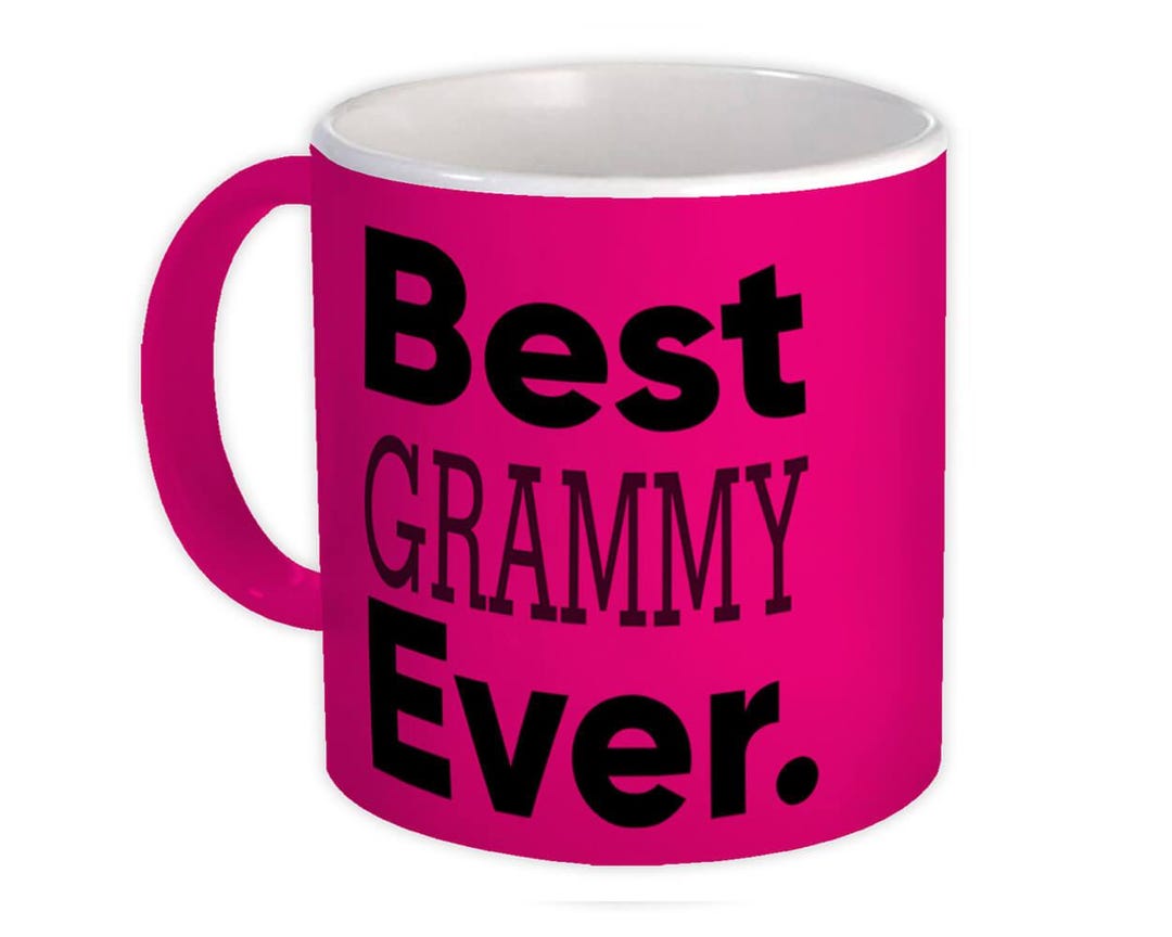 Best GRAMMY Ever Mug Gift Idea Family Christmas Birthday Funny - Etsy