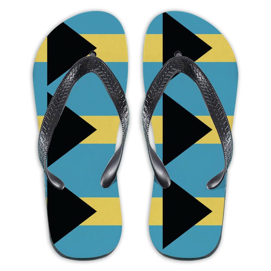 Abstract Bahamian Flag Bahamas Flip Flop Gift Pattern - Etsy