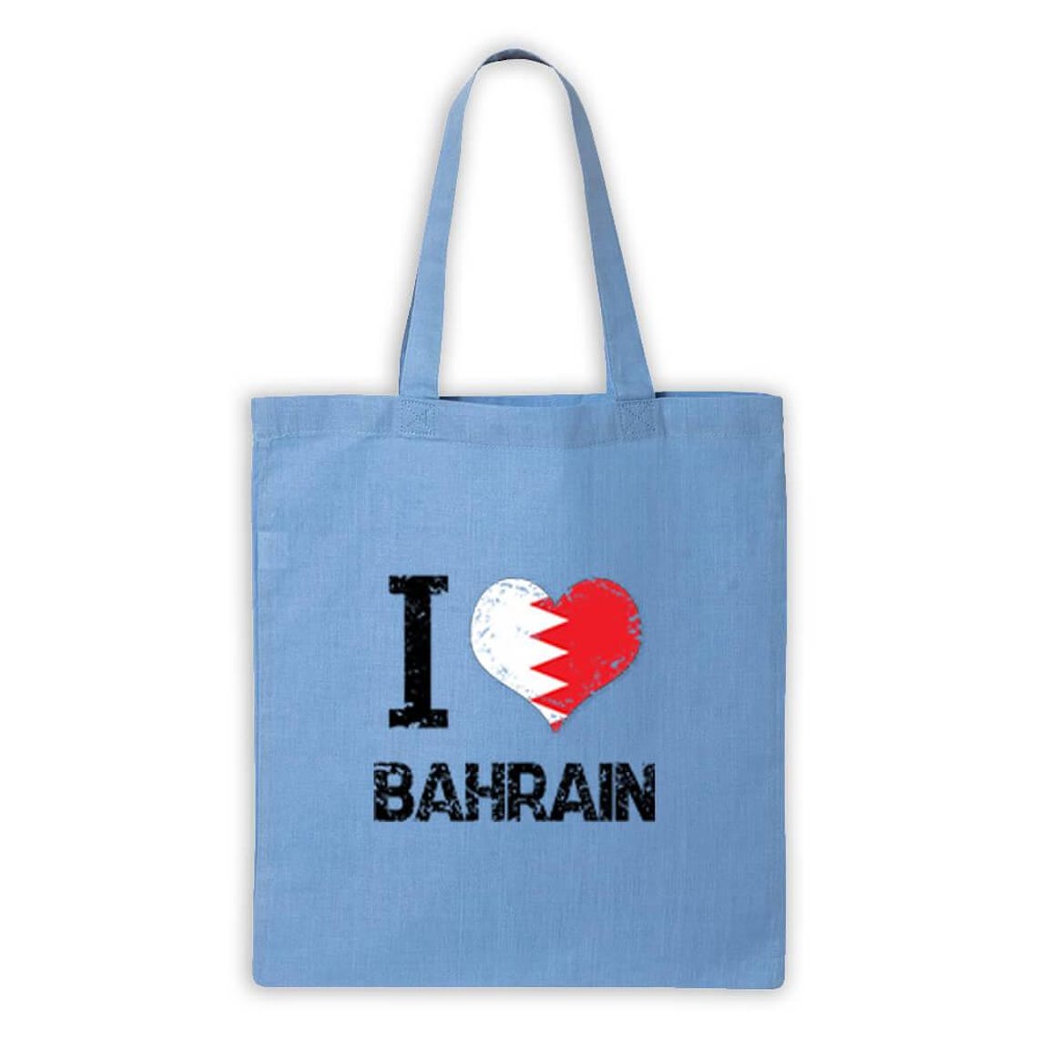 I Love Bahrain Standard Tote Bag Heart Flag Country Crest Gift Bahraini ...