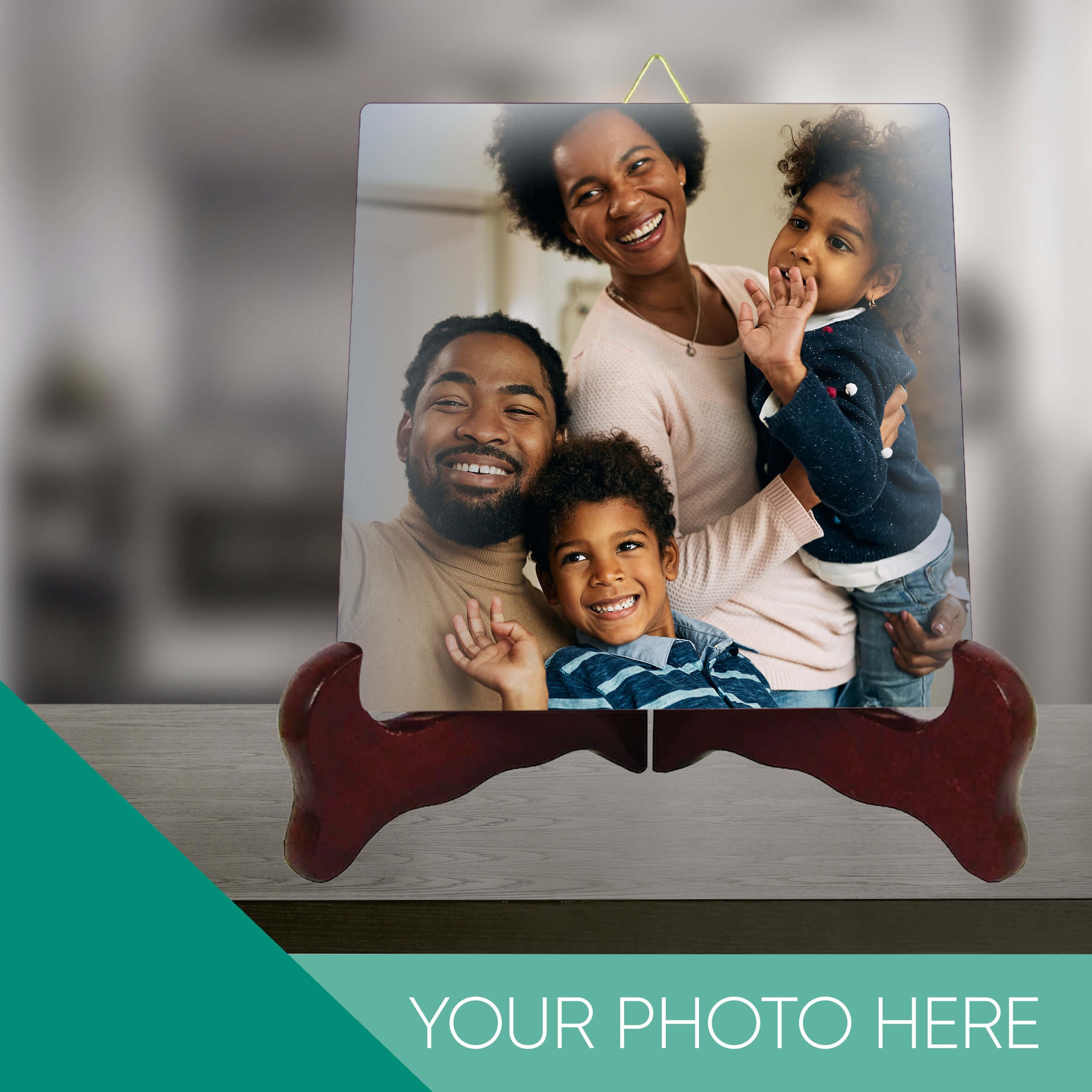 Personalized Ceramic 6"x6"in Tile Customized Decorative Photo Pet ...