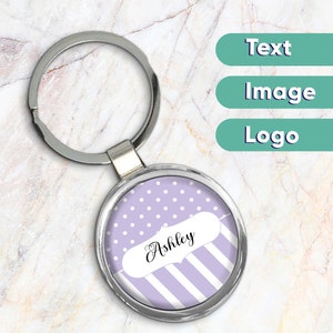 Personalized Rounded Keychain, Custom Keychain, Wedding Keychain Bulk ...