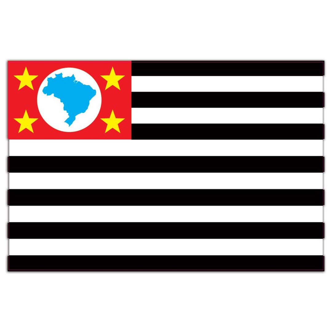Sao Paulo Sticker Gift Brazil Flag Country State Brasil Estado - Etsy