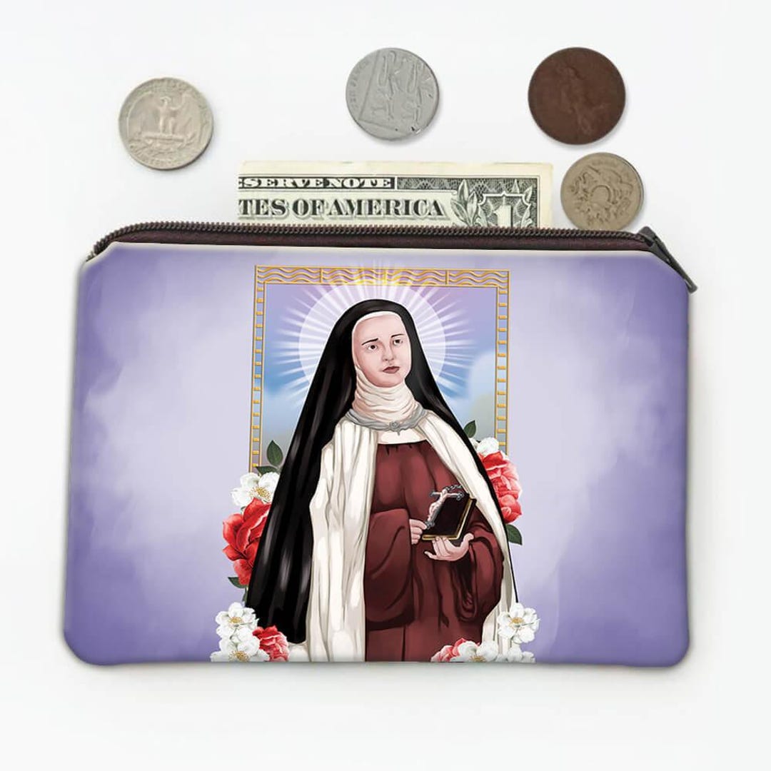 Saint Elizabeth of the Trinity Coin Purse Gift Catholic French ...