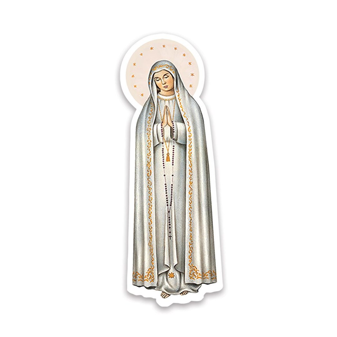 Our Lady of Fatima Sticker Gift Catholic Religious Virgin Saint - Etsy