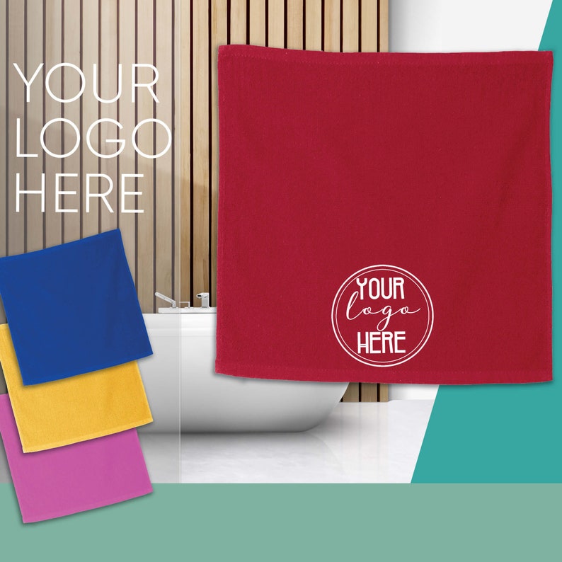 Personalized Cotton Rally Towel Fingertip Bath Decor Customized Rally ...