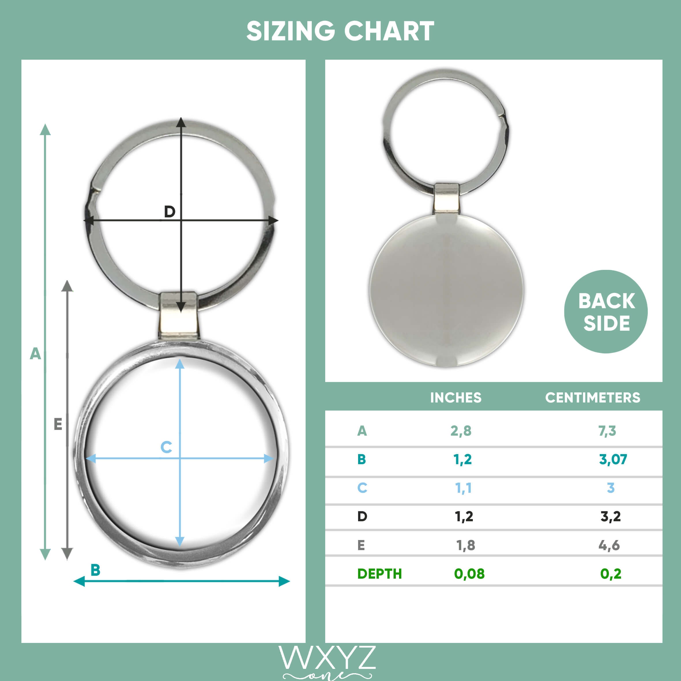 Personalized Rounded Keychain, Custom Keychain, Wedding Keychain Bulk ...