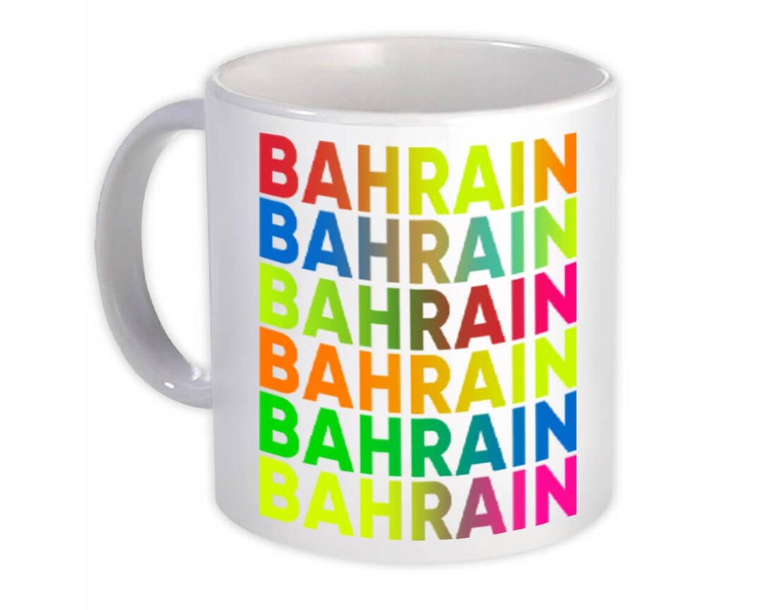 Bahrain Gradient Name Tropical Colors - Etsy