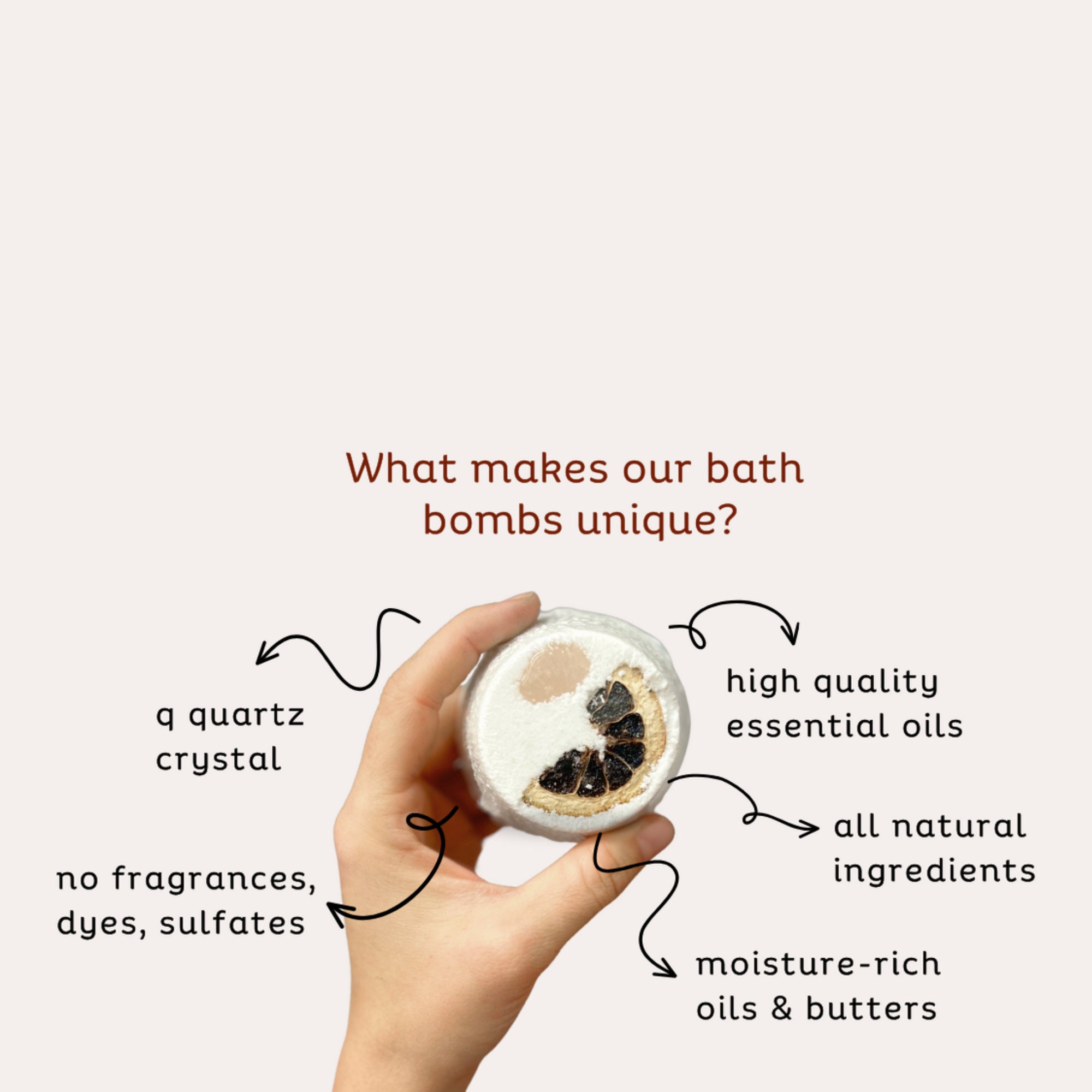 Crystal Bath Bomb 4-pack, Large 2.75 Essential Oil Bath Bomb Box, Spa ...