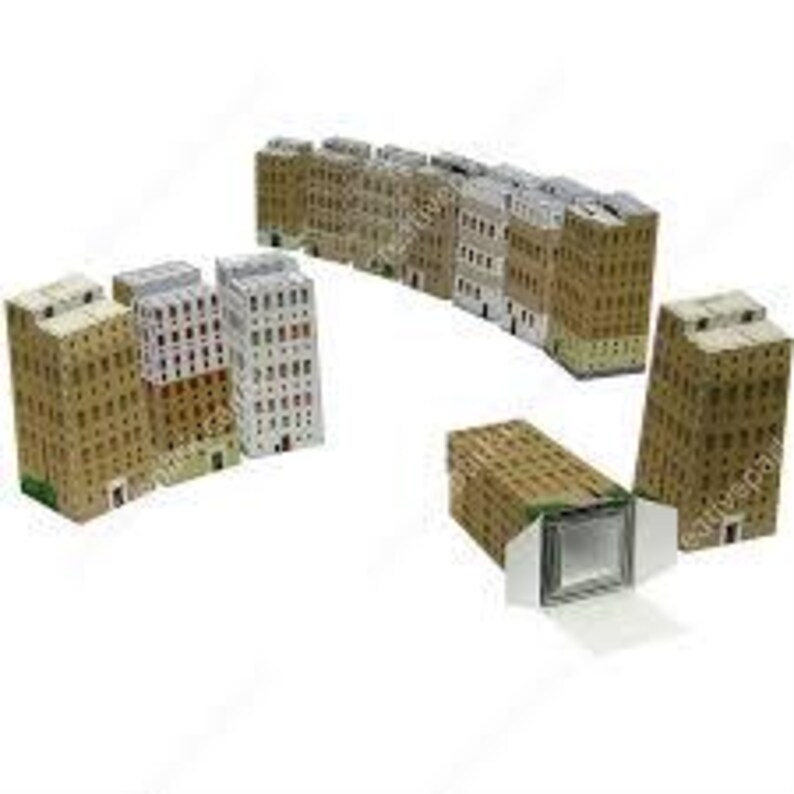 Paper Craft Architecture: DIY Houses & Office Models (PDF Downloadable ...