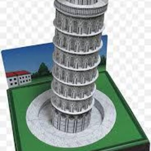 Leaning Tower of Pisa – Printable Paper Model PDF | DIY Landmark ...