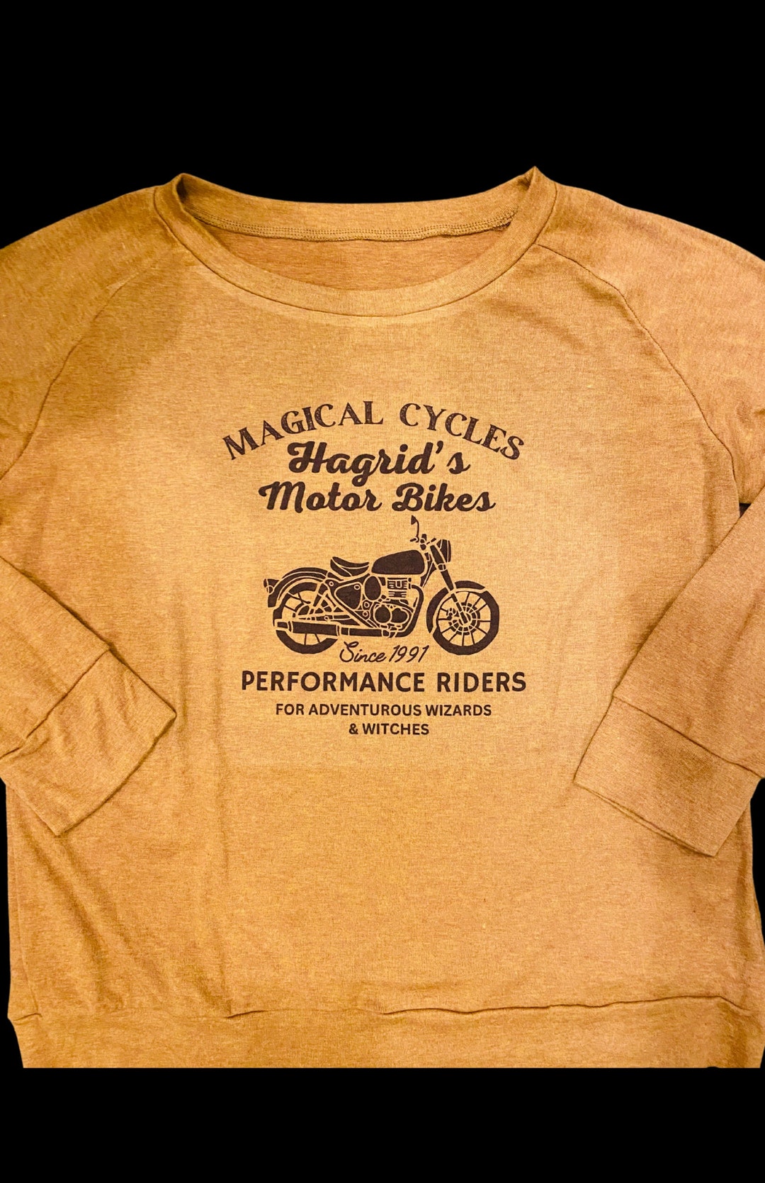 Hagrids Magical Motor Bikes Long Sleeve Shirt - Etsy