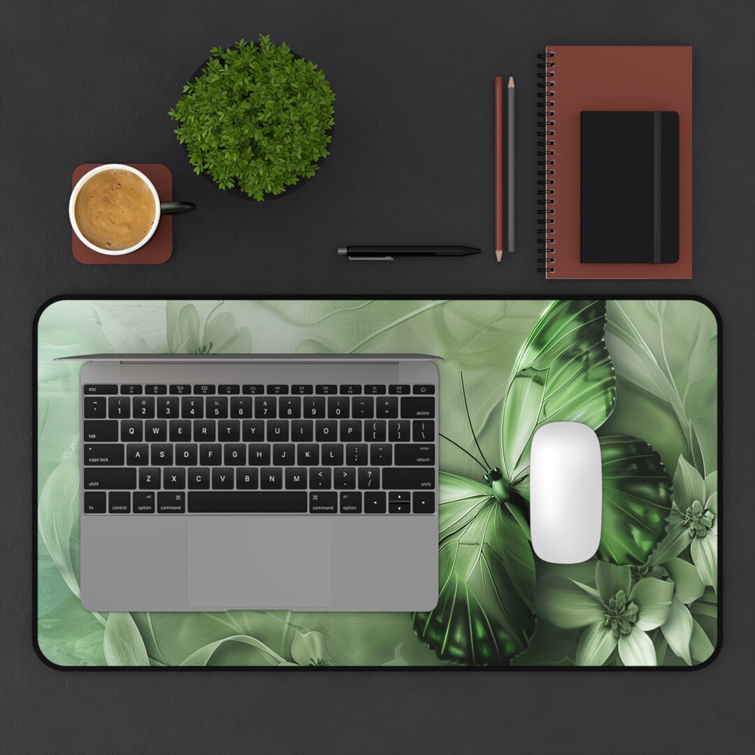 Sage Green Butterfly Gaming Mouse Pad - Etsy