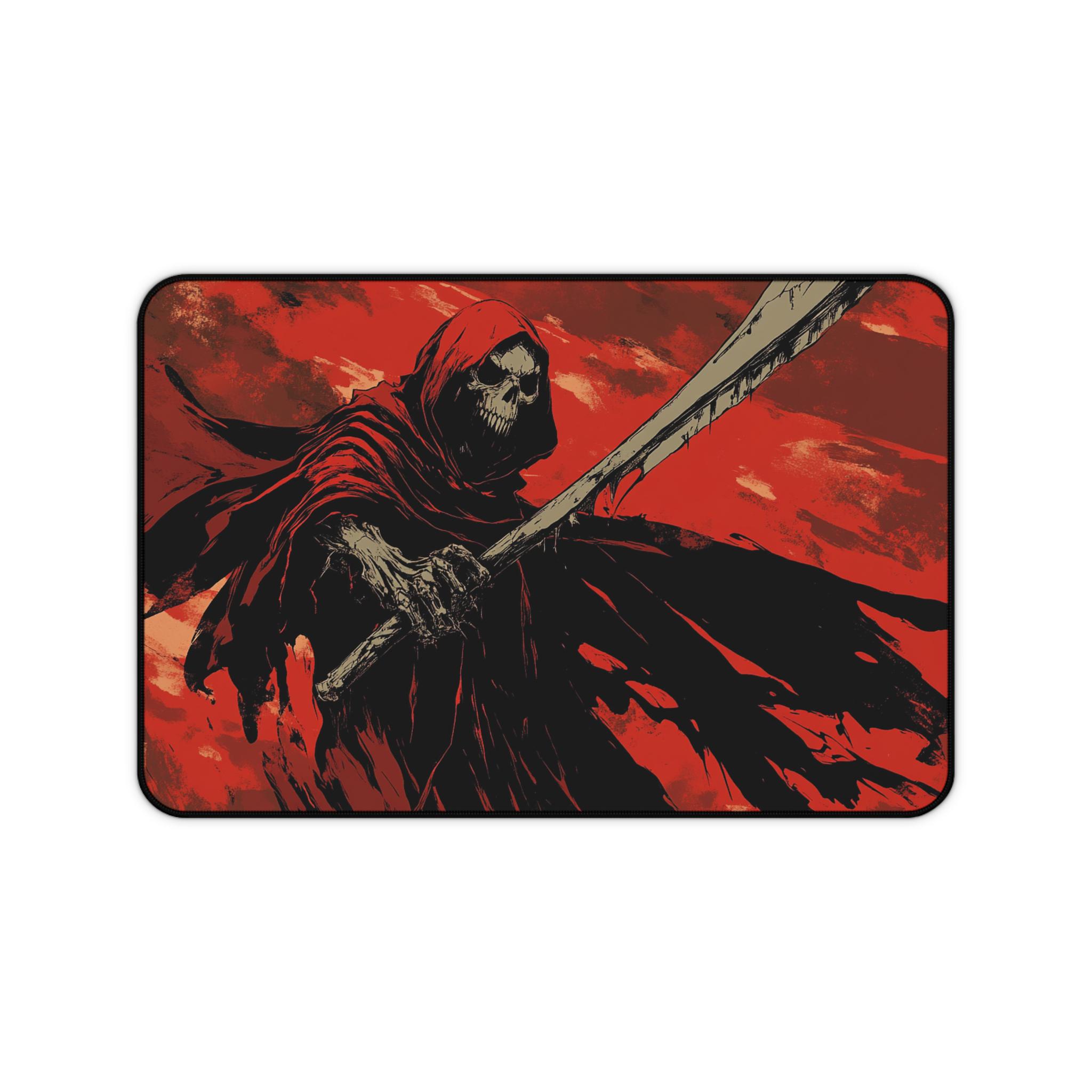 Red Grim Reaper Gaming Mouse Pad - Etsy