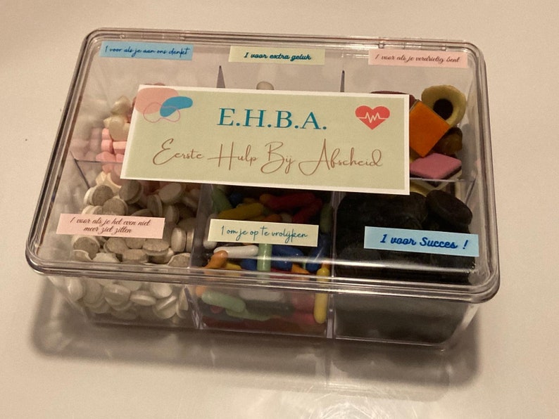 EHBA Pdf Print Bij Afscheid Collega - Etsy