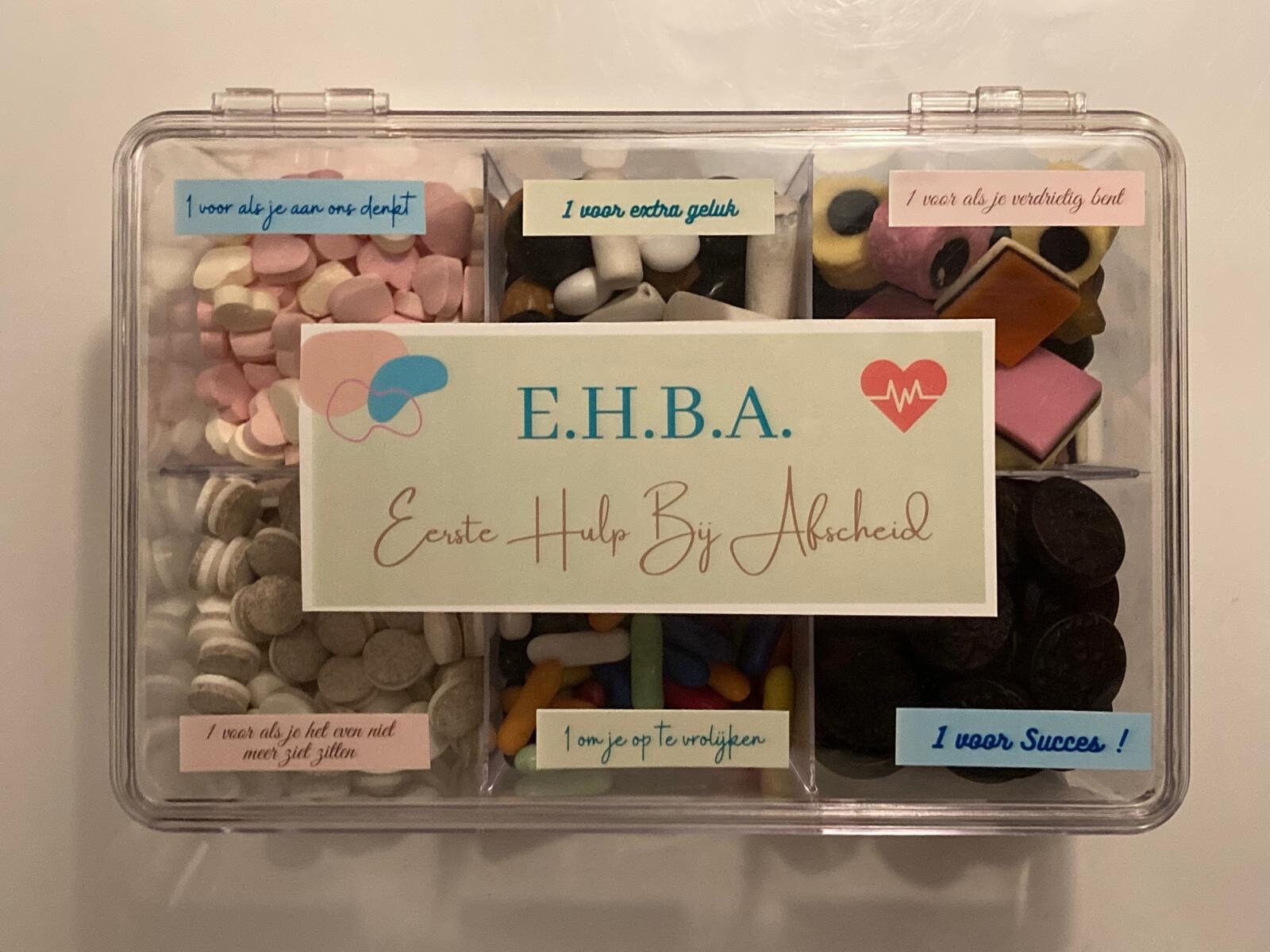 EHBA Pdf Print Bij Afscheid Collega - Etsy