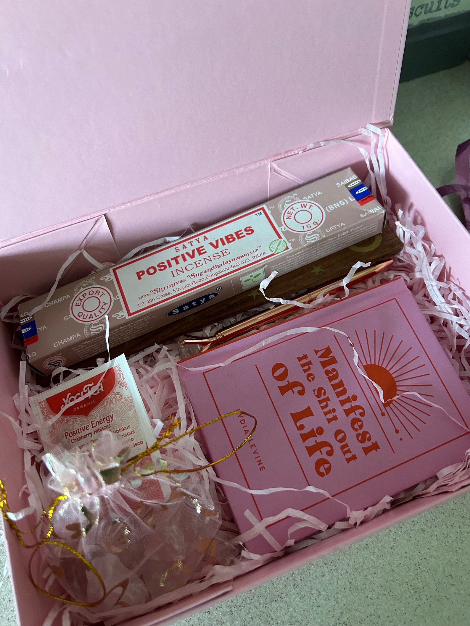 Manifest Kit Positivity Box Spiritual Box Manifest Love Self Love Care ...