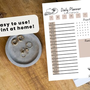 Western Daily Planner/ Digital Download/ Printable/ Daily Planner ...