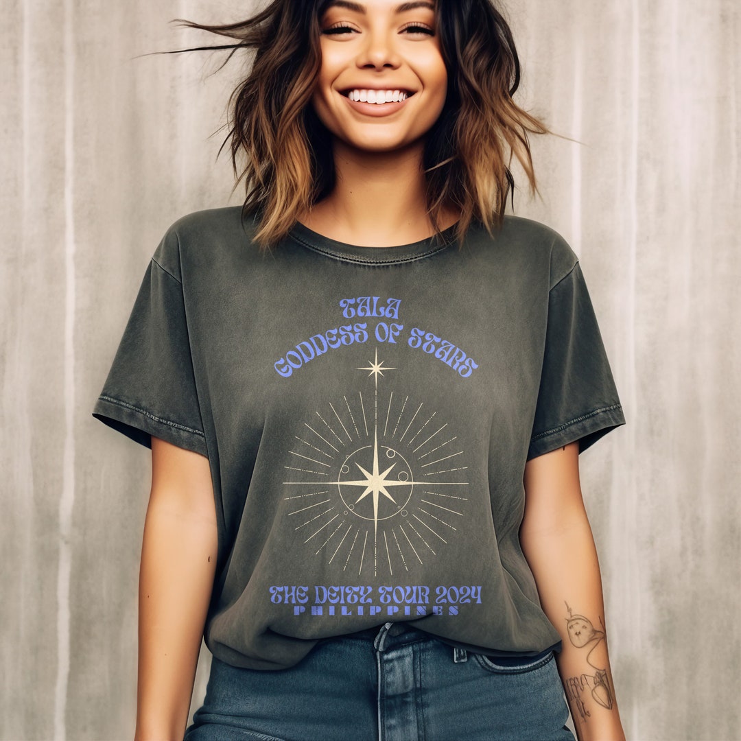 Tala Goddess of Stars Filipina T-shirt, Trendy Filipina Shirt, Cute ...