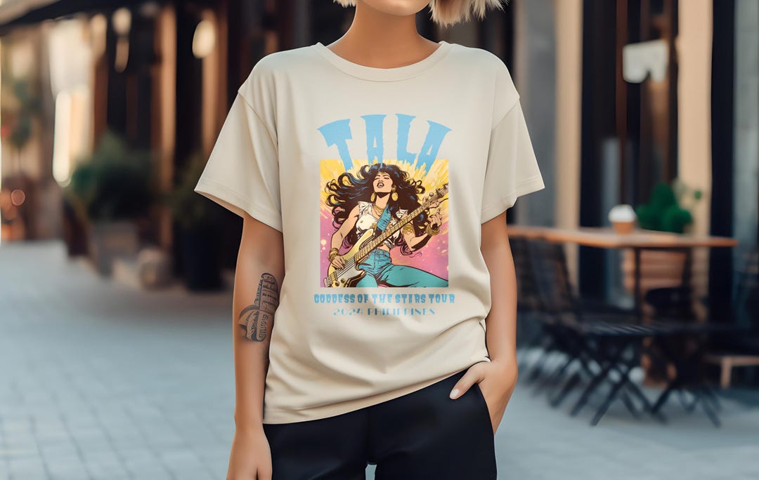 Tala Goddess of the Stars Filipina T-shirt, Trendy Filipina Shirt, Cute ...