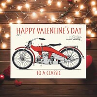 Antique Four Cylinder Motorcycle Post Card Gift Card - Etsy