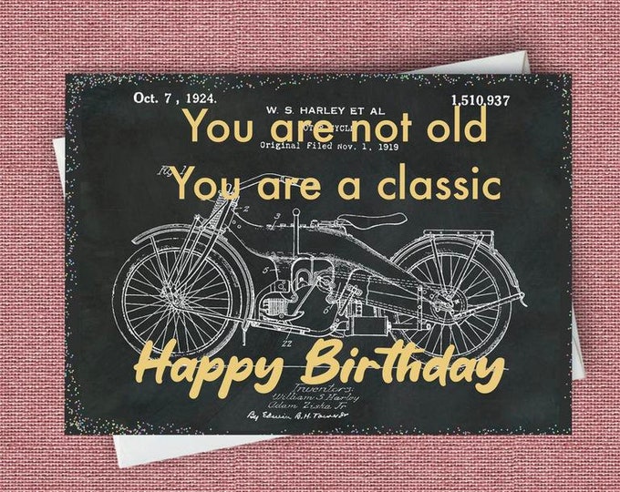 Motorcycle Pop up Card, Father's Day Card, Birthday 3D Box Card ...