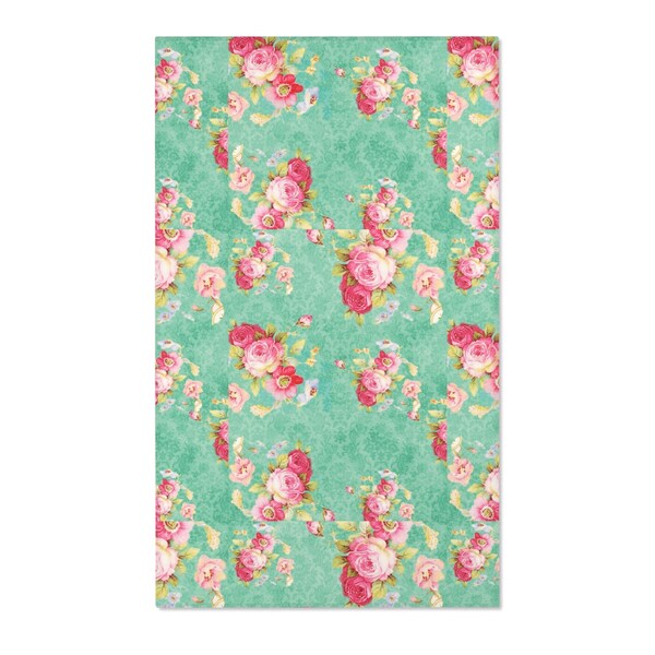 Shabby Chic Rug - Etsy