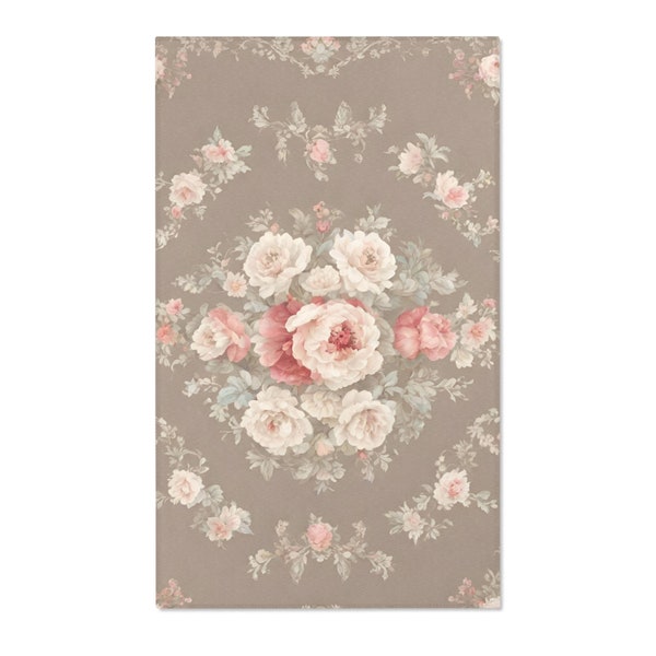 Shabby Chic Rug - Etsy